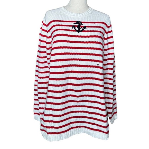 Casual Corner Annex | Sweaters | New Casual Corner Annex White Red ...